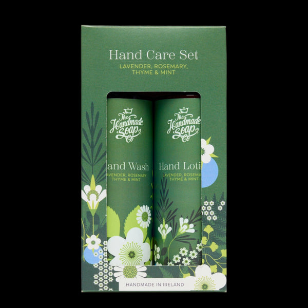 Hand Wash & Lotion Set - Lavender, Rosemary, Thyme & Mint | 250ml x 2 ...